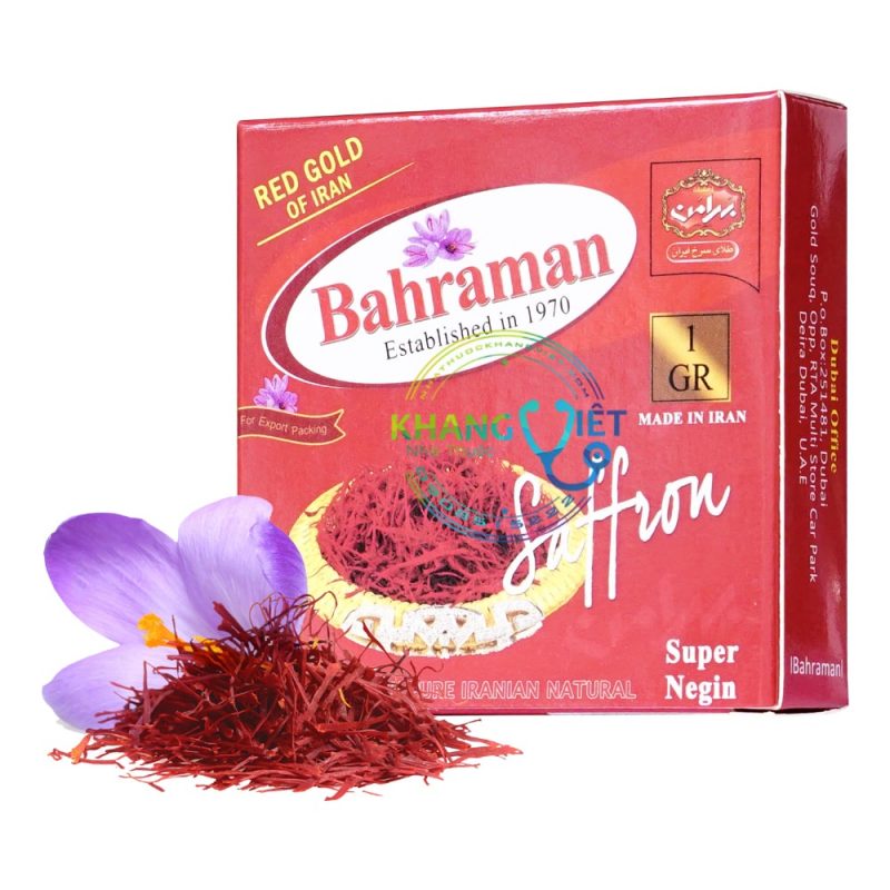 Saffron Bahraman: Bí quyết trẻ đẹp, sức khỏe từ thiên nhiên