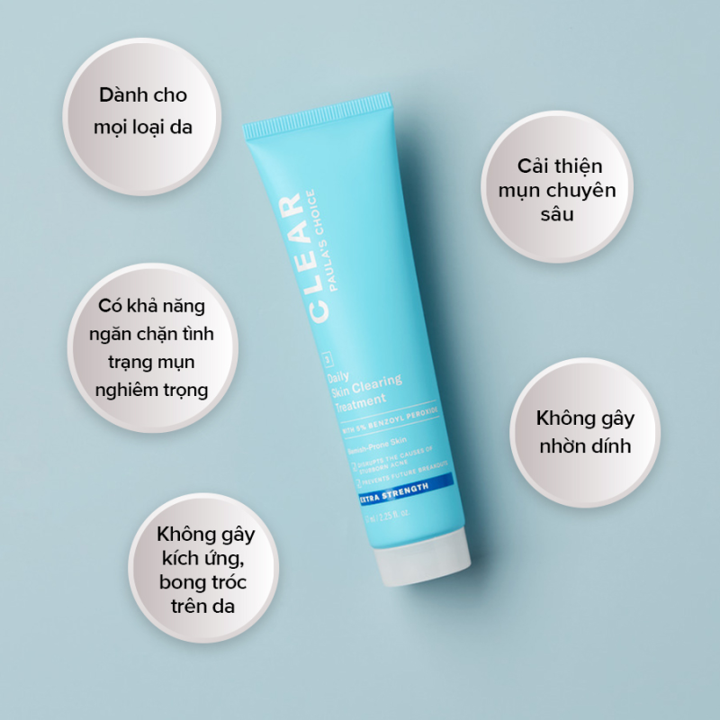 Kem Chấm Mụn Paula's Choice 2,5% Benzoyl Peroxide 67ml